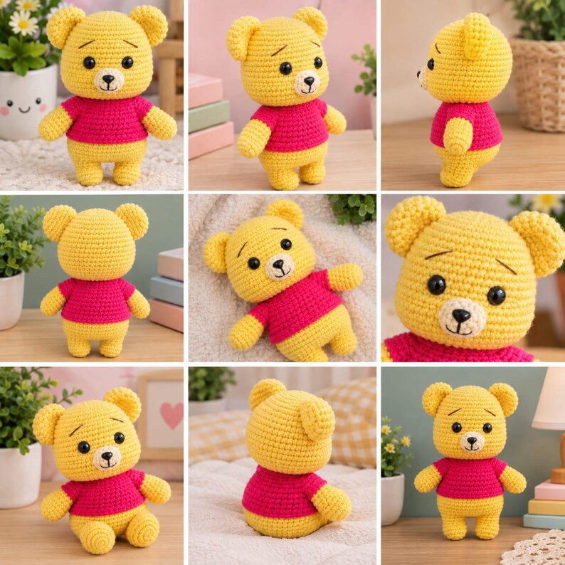Amigurumi Crochet Doll Pattern, Easy DIY Toy (digital Download) - Etsy UK