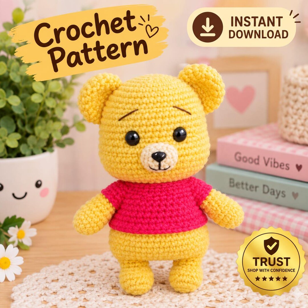 Amigurumi Crochet Doll Pattern, Easy DIY Toy (digital Download) - Etsy UK