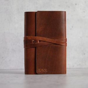 Personalized Leather Music Journal | Musicians Stave Notebook / Song ...