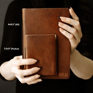 Minimalist Birth Month Flower Gift for Her - Personalized Journal or ...