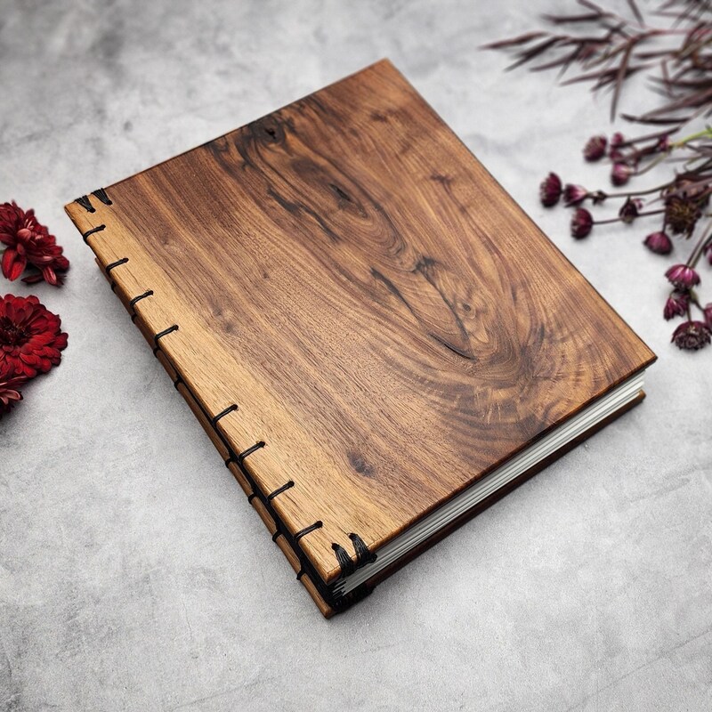 Wooden Book Cover - Etsy