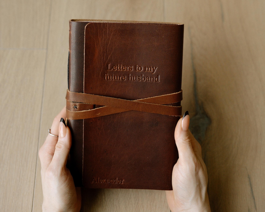 Letters to My Future Husband / Wife, Personalized Leather Journal for ...