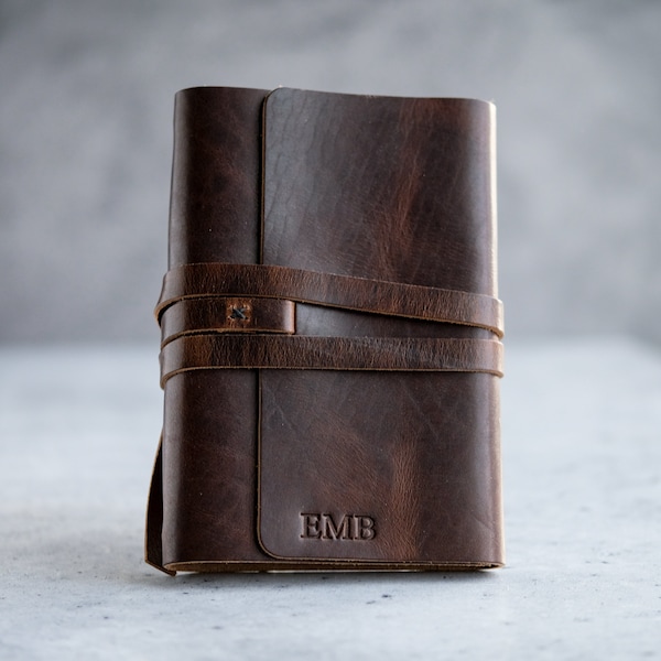 Refillable Pages Leather Journal - Etsy