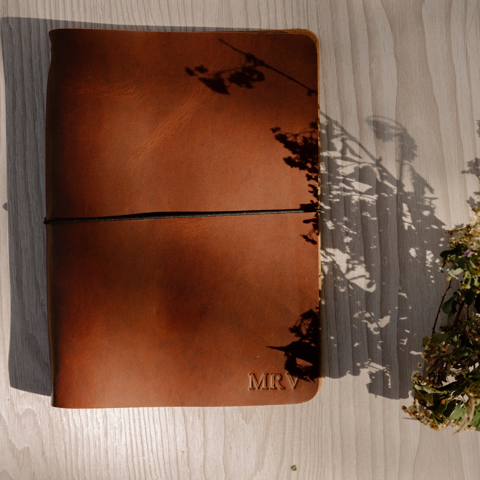 Refillable Personalized Journal Cover / Leather Journal or - Etsy