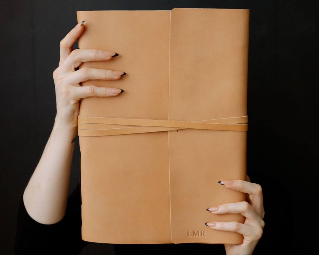 Extra Large Journal, Handmade Journal, Personalized Gift for Her ...