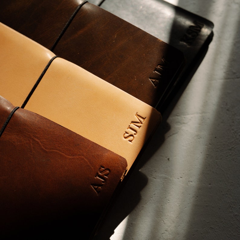 Refillable Personalized Journal Cover / Leather Journal or - Etsy