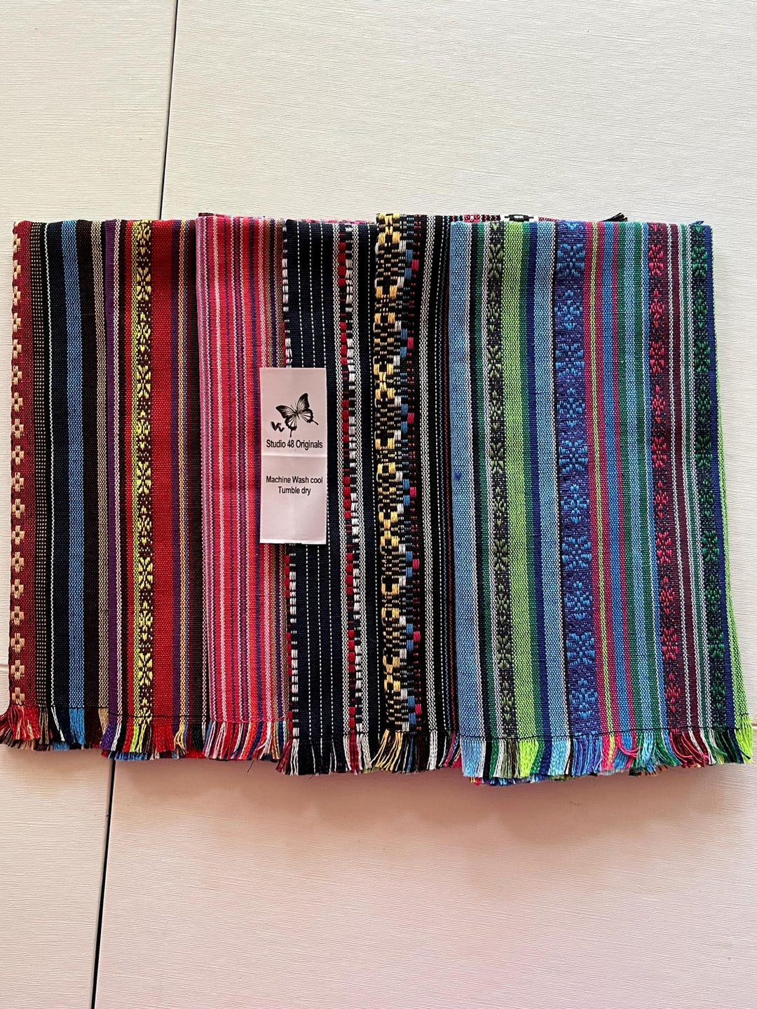 Mexican Fringed Fiesta Napkins - Etsy