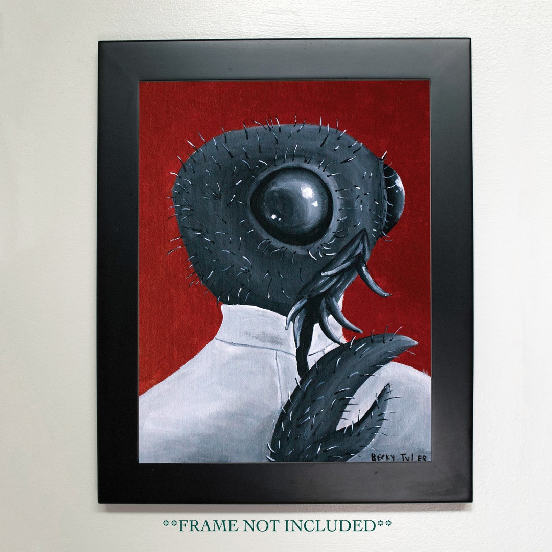 The Fly Fan Art Movie Art Horror Fan Art Horror Movie Art - Etsy