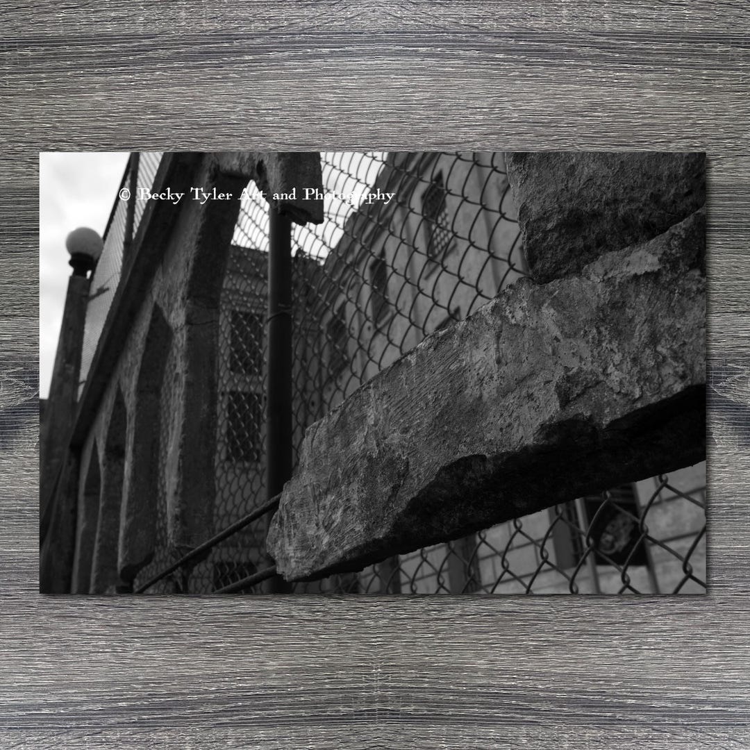 Alcatraz Island Giclee Print, Black and White Photography, Photograph ...