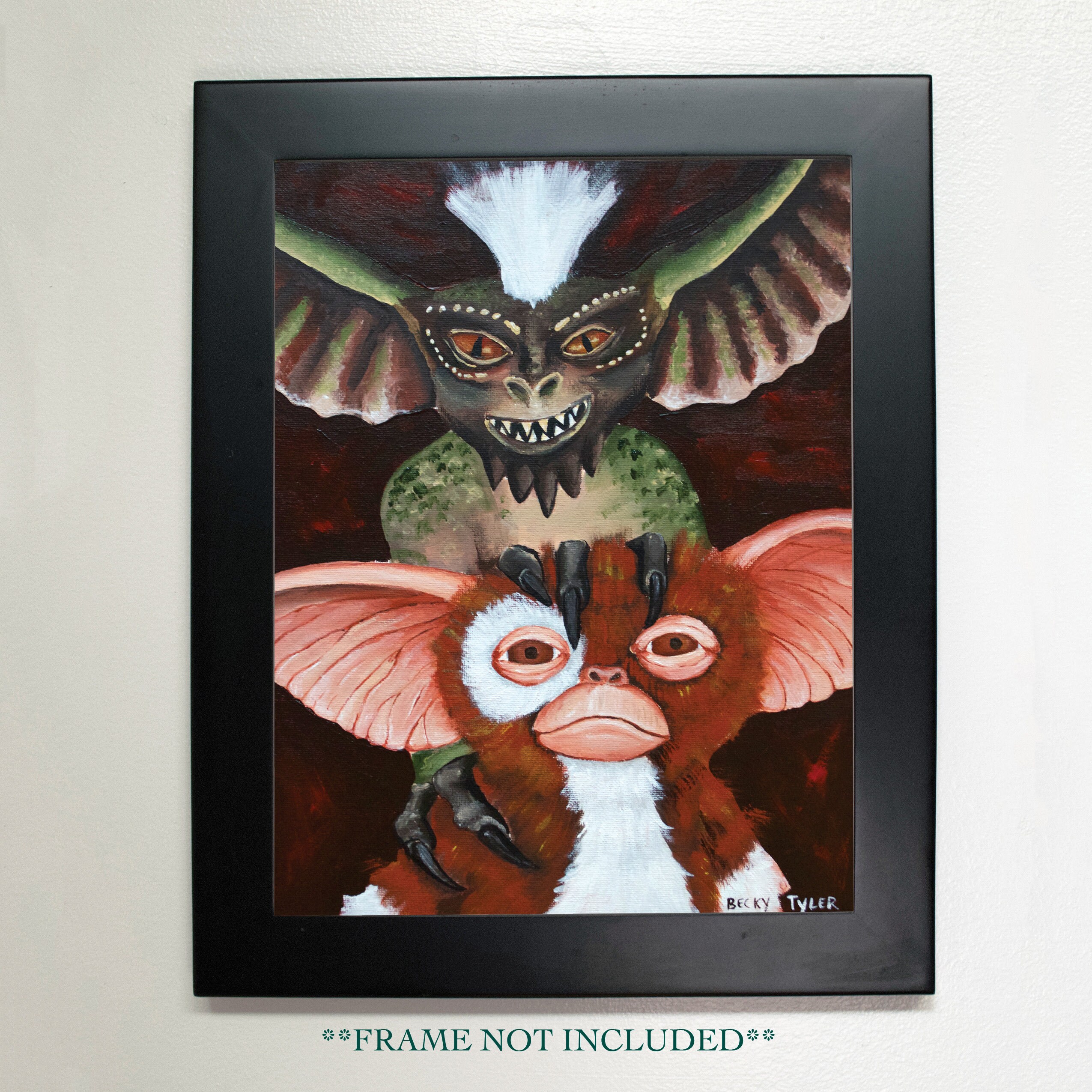 Gremlins 11x14 Acrylic Painting Fan Art Movie Art Movie - Etsy