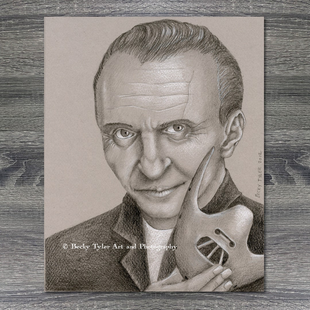 Hannibal Lecter, the Silence of the Lambs, Pencil Drawing, Fan Art ...