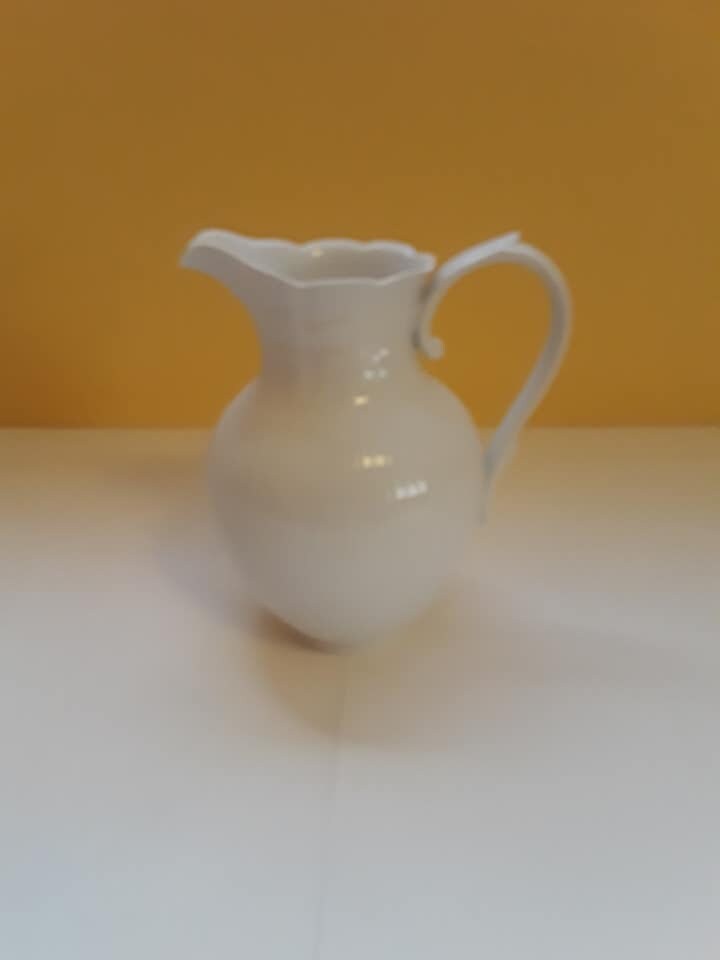 Kaiser ROMANTICA All White Creamer 7h X 6-1/2d VG Condition - Etsy