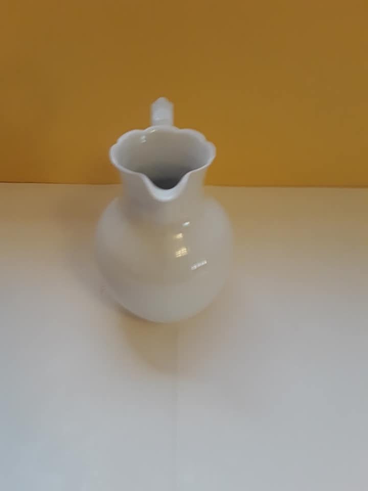 Kaiser ROMANTICA All White Creamer 7h X 6-1/2d VG Condition - Etsy