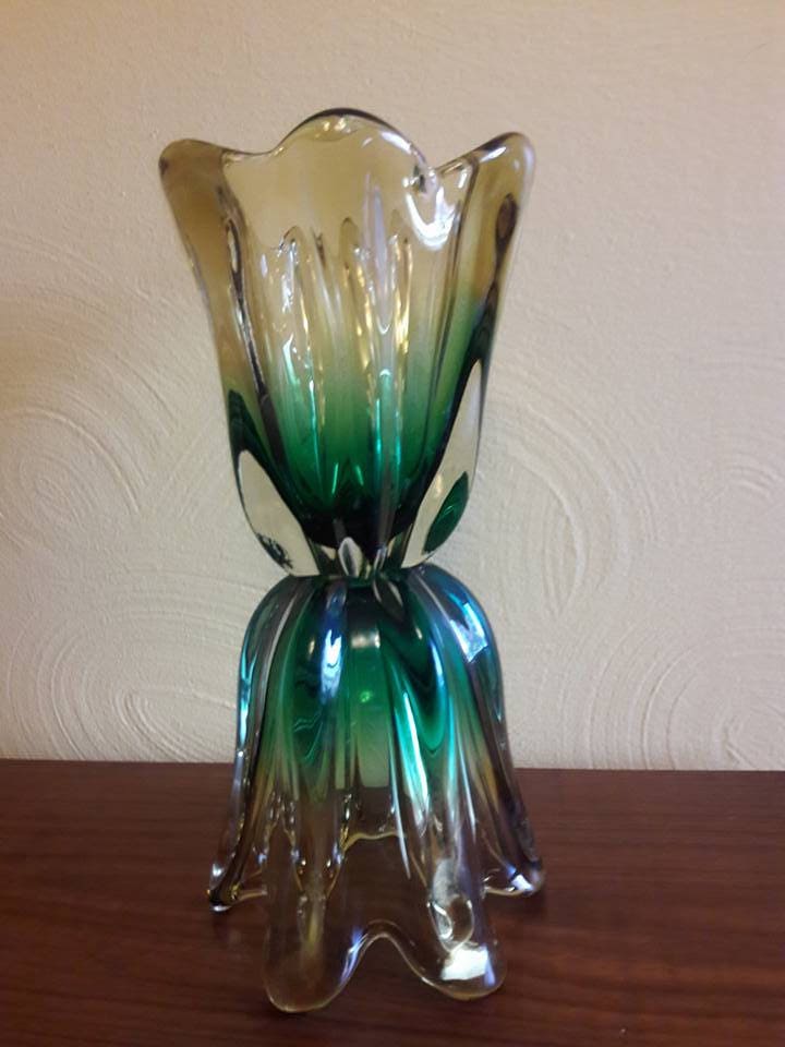 Unique and Stunning Pair of Murano Seguso Handblown Sommerso - Etsy