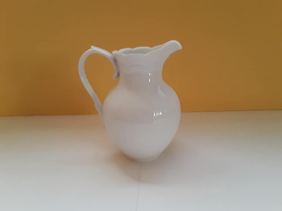 Kaiser ROMANTICA All White Creamer 7h X 6-1/2d VG Condition - Etsy