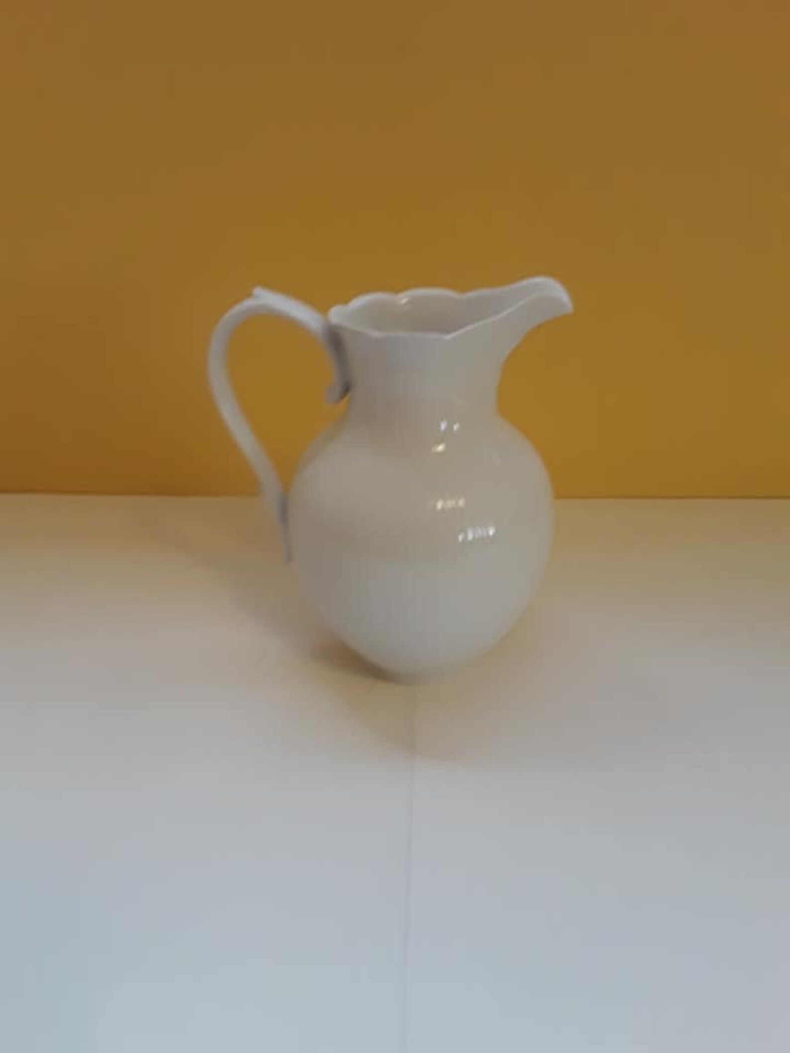 Kaiser ROMANTICA All White Creamer 7h X 6-1/2d VG Condition - Etsy