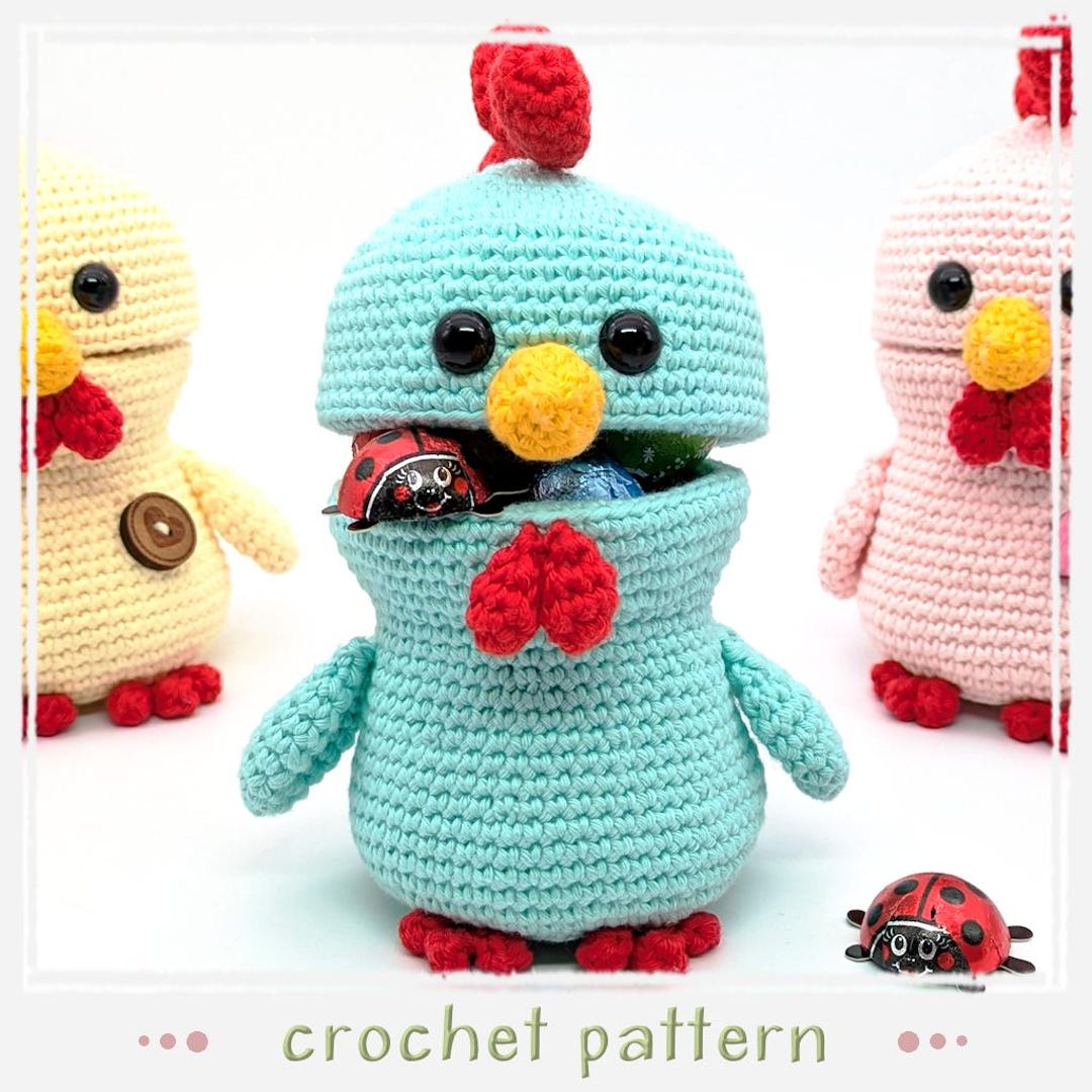 Candy Box - Chicken - Crochet Pattern - Etsy
