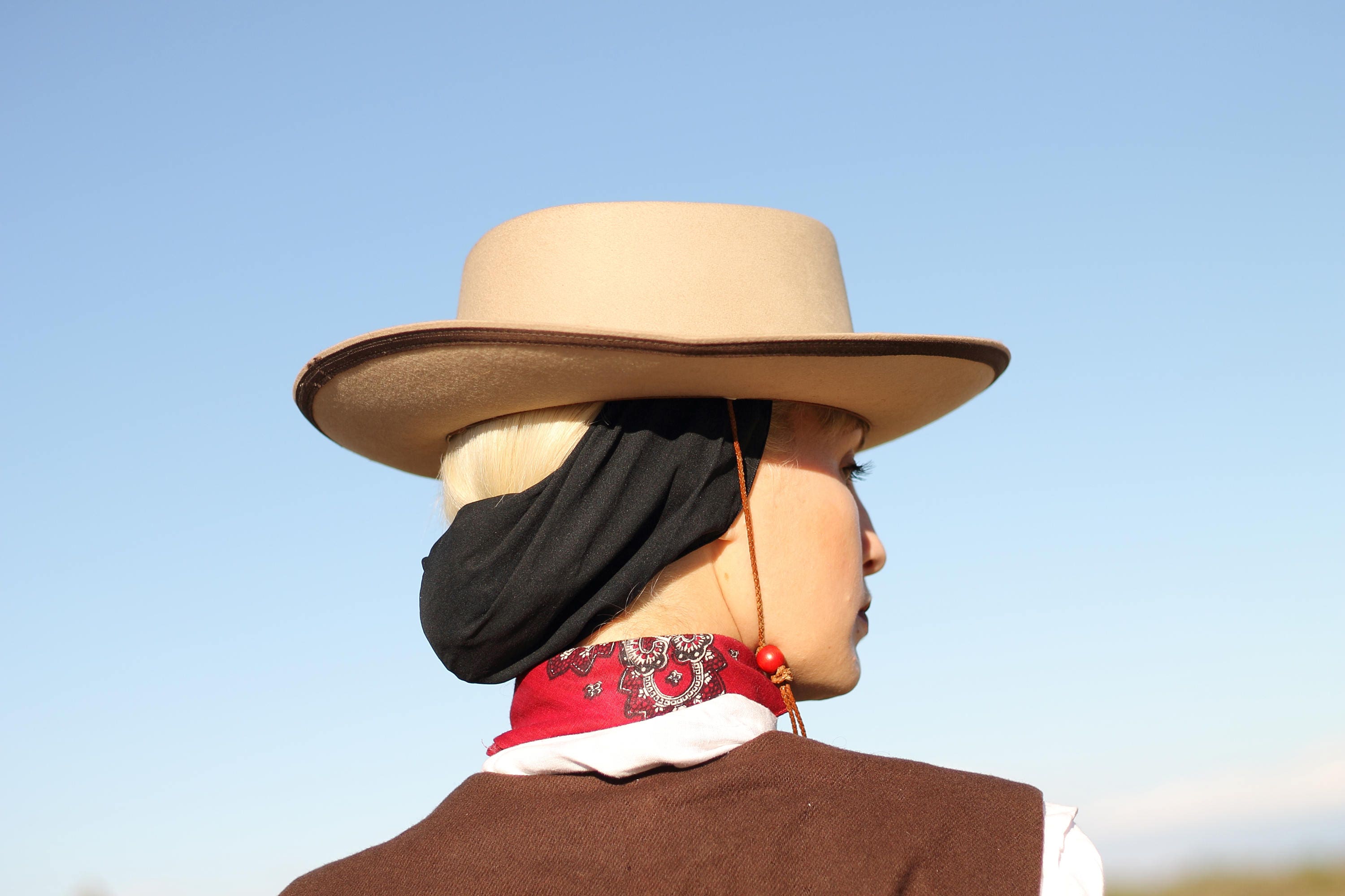 1940s women's western ranchers hat or cowboy hat by Miss Ranchero ...