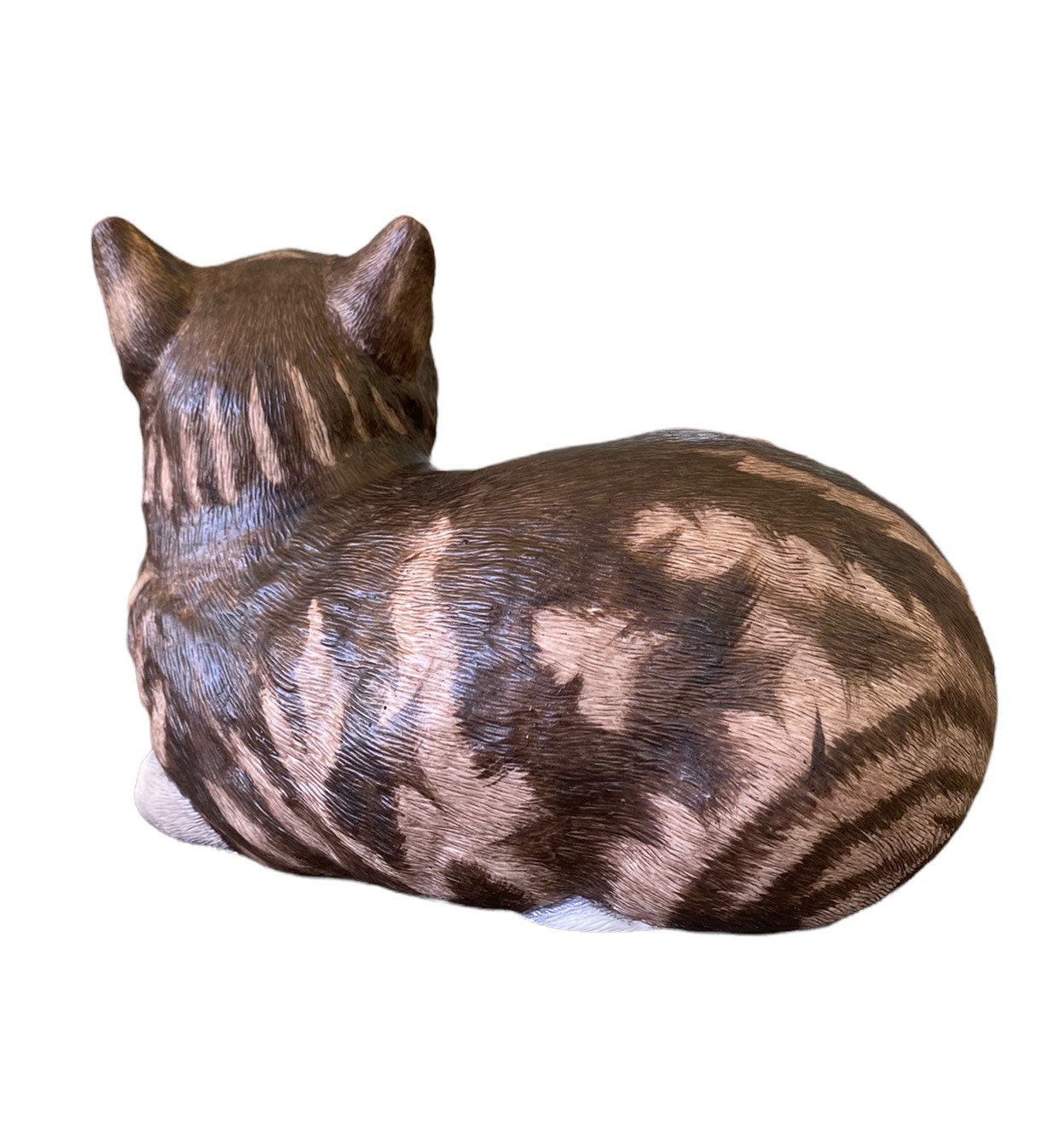 Franklin Mint Tabby Cat Figurine Fine Porcelain by Eric Tenney - Etsy