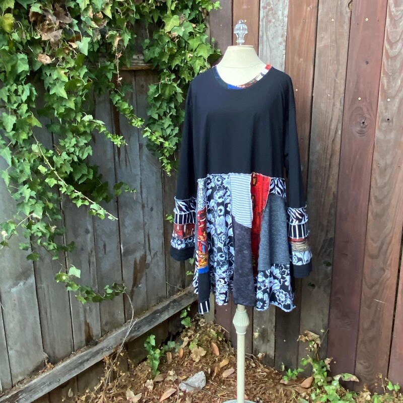 Patchwork Tunic - Etsy