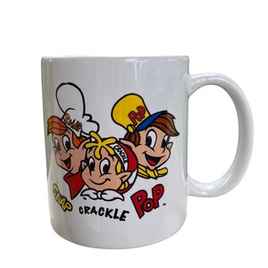 Rice Krispies Cereal Vintage Coffee Mug, Funny Gag Gift for Friend ...