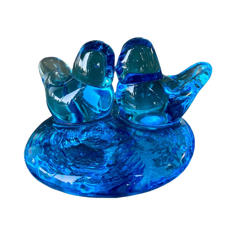 Bluebird of Happiness Pair of Birds by Ron Ray Signed Art - Etsy