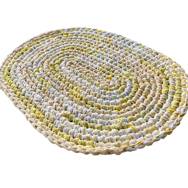Oval Rag Rug - Etsy
