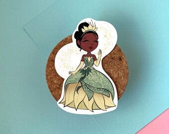 Princess and the Frog Sticker - Etsy