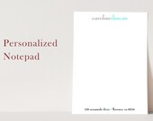 Personalized Notepad Preppy Name - Etsy