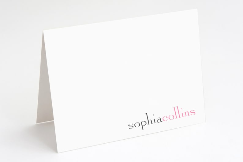 Personalized Stationery Personalized Stationary Note Cards - Etsy