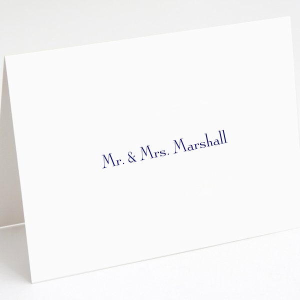 Personalized Folded Note Cards - Etsy