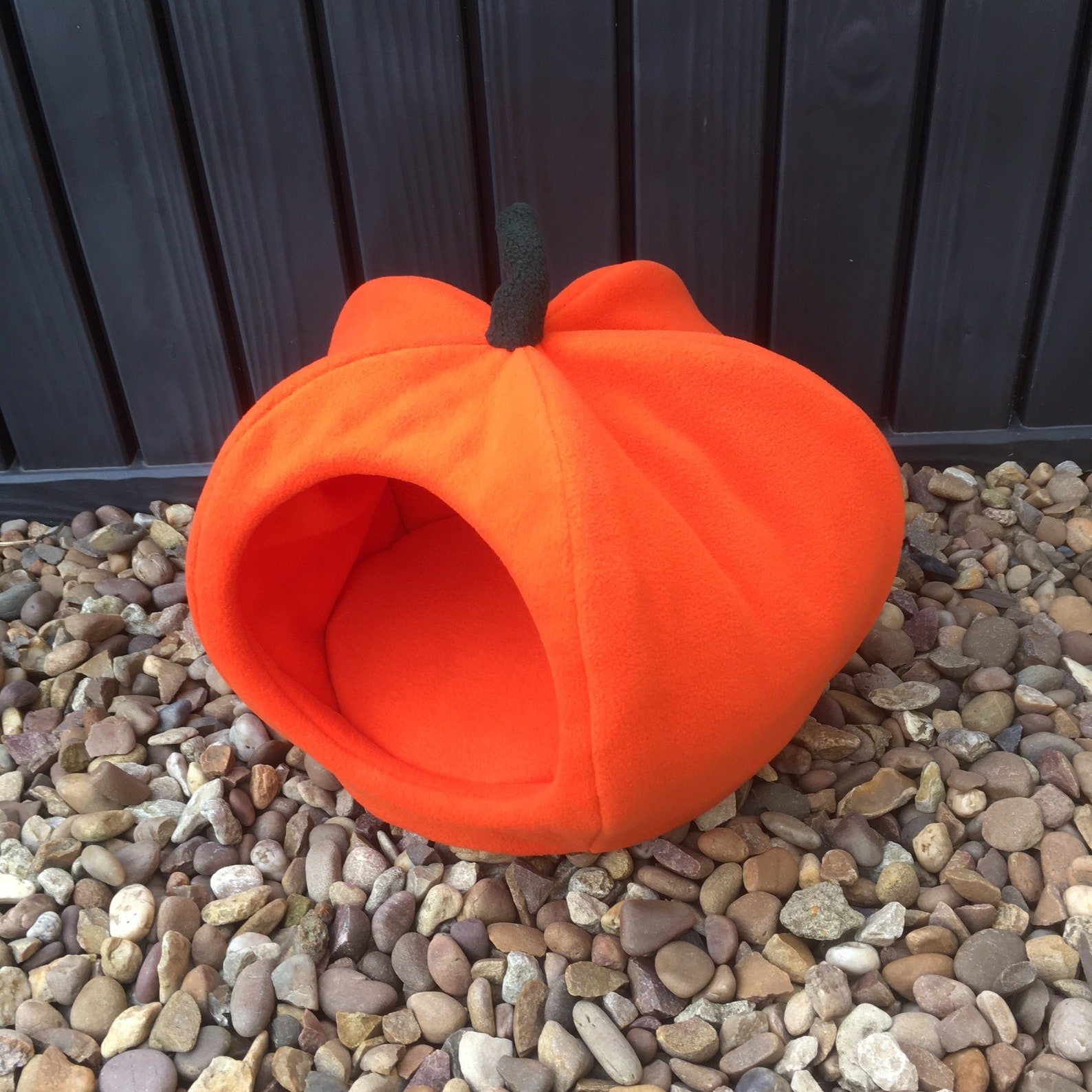 Pumpkin Hidey Hut With Removable Seat Pad for Guinea Pig / Hedgehog ...