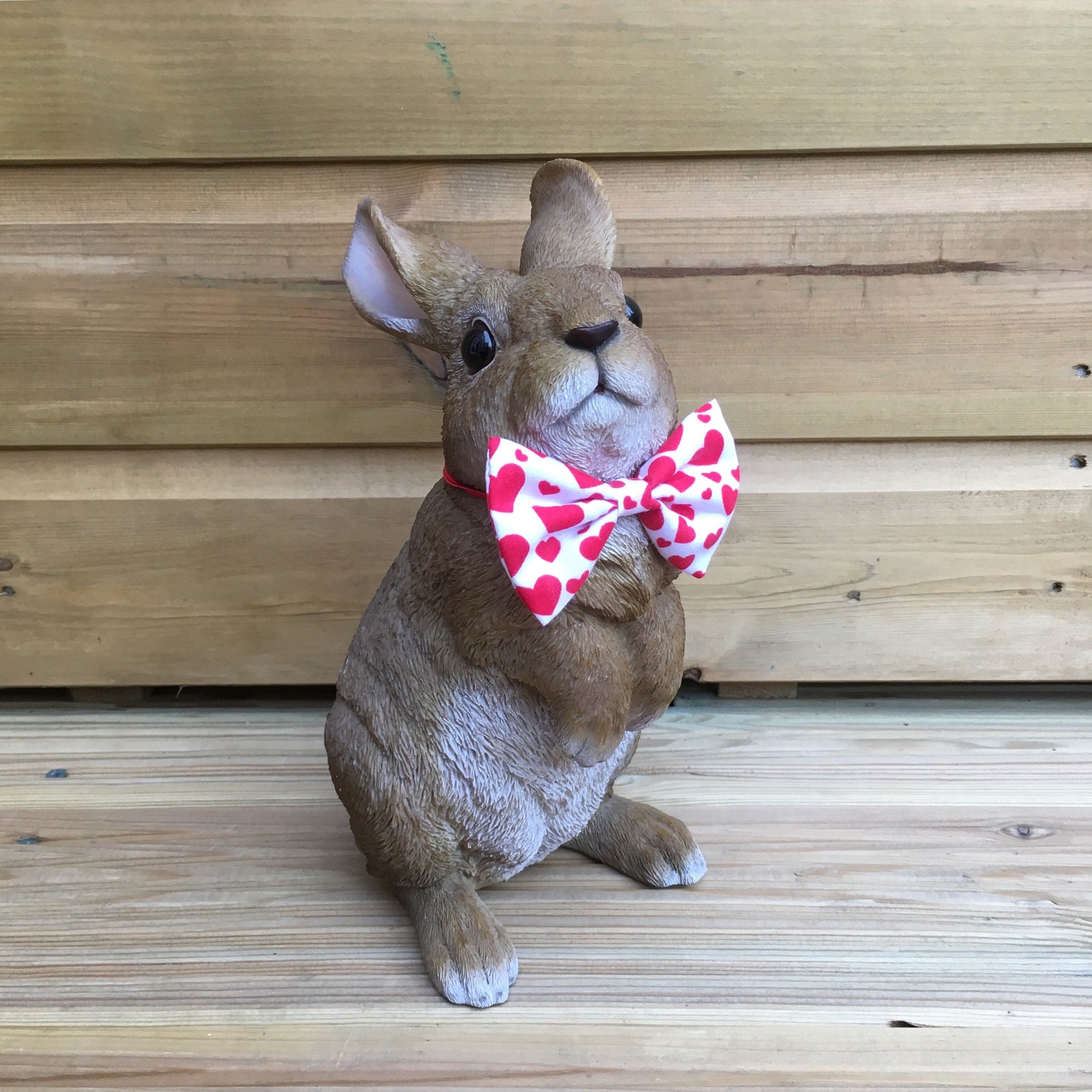 Valentine's Day Bow or Bandana for Bunny Rabbits, Guinea Pigs, Small ...