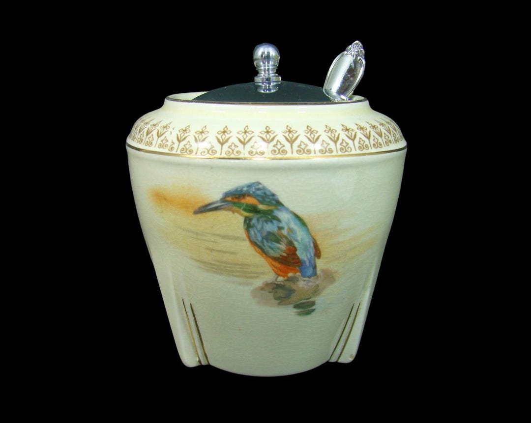 Parrott & Company Coronet Ware Burslem England 1930s Ceramic Preserve ...