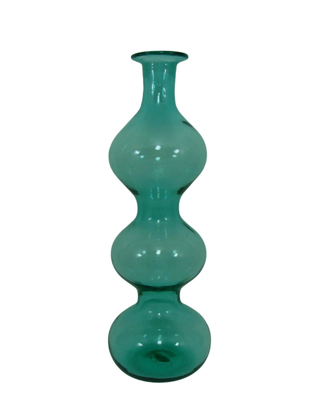 1950s Blenko Teal Blue-green 5427-S Gurgle Decanter 13&1/2 Bottle ...