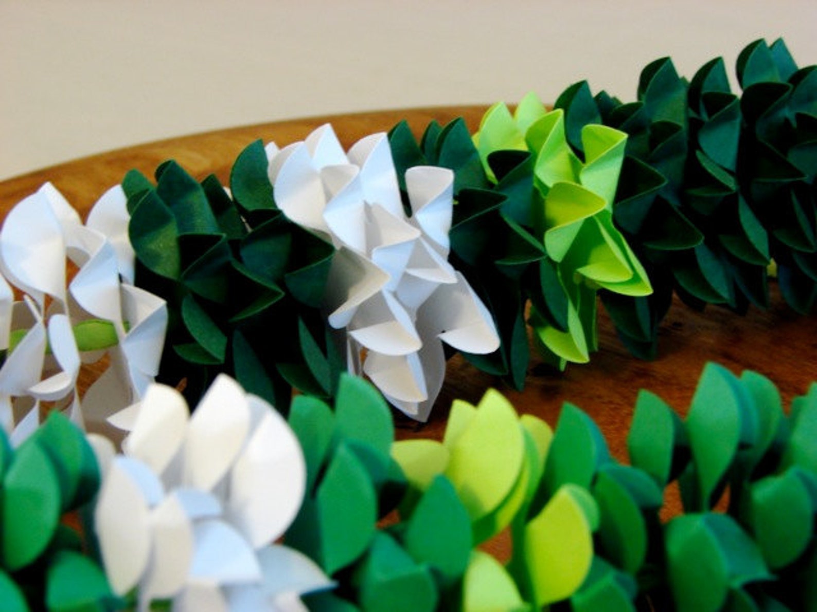 GO TIMBERS - Paper Flower Lei for Portland Soccer Fan Swag - Etsy