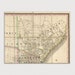 Old Philadelphia Map Art Print Set 1830 Antique Map Archival - Etsy