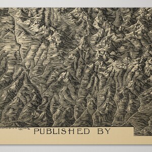 Old Colorado Map Art Print Set, 1894, Archival Reproduction, Set of 9 ...