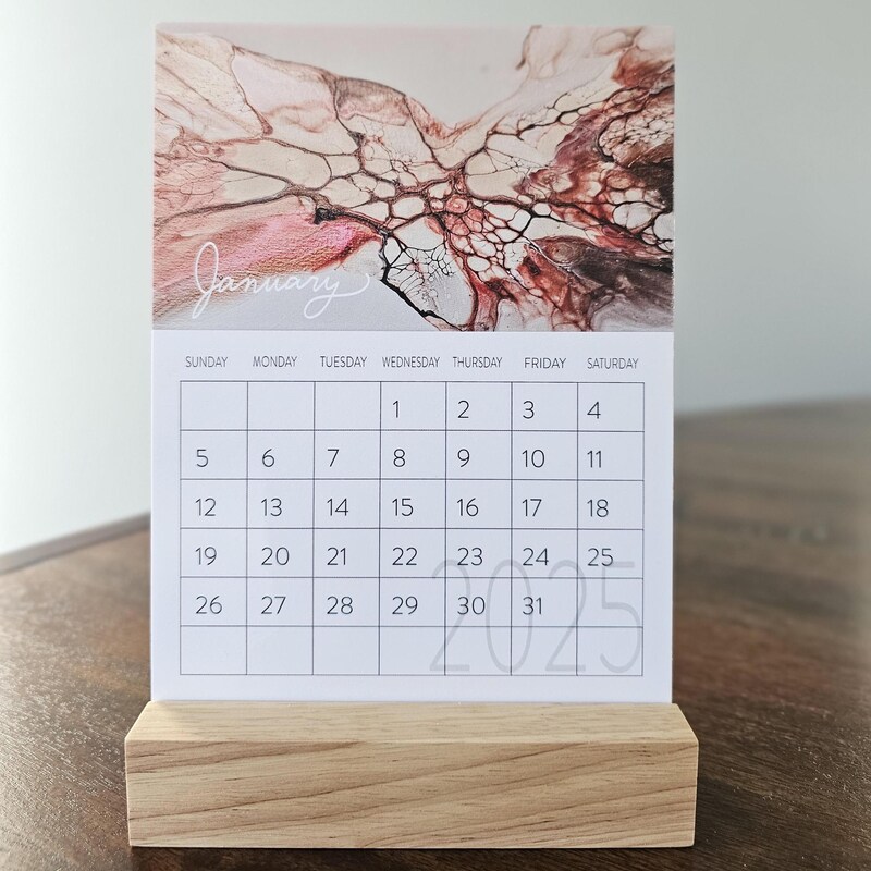 Easel Calendar - Etsy