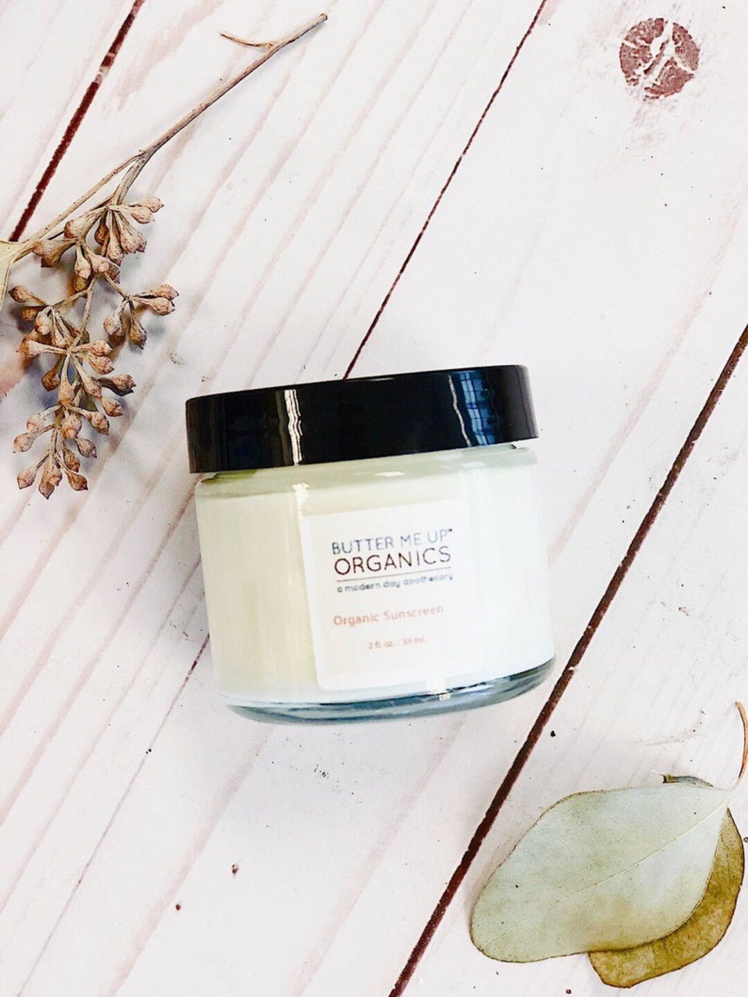 Natural Organic Sunscreen 2 Oz. / Safe Sunscreen / Non-nano Zinc Oxide ...