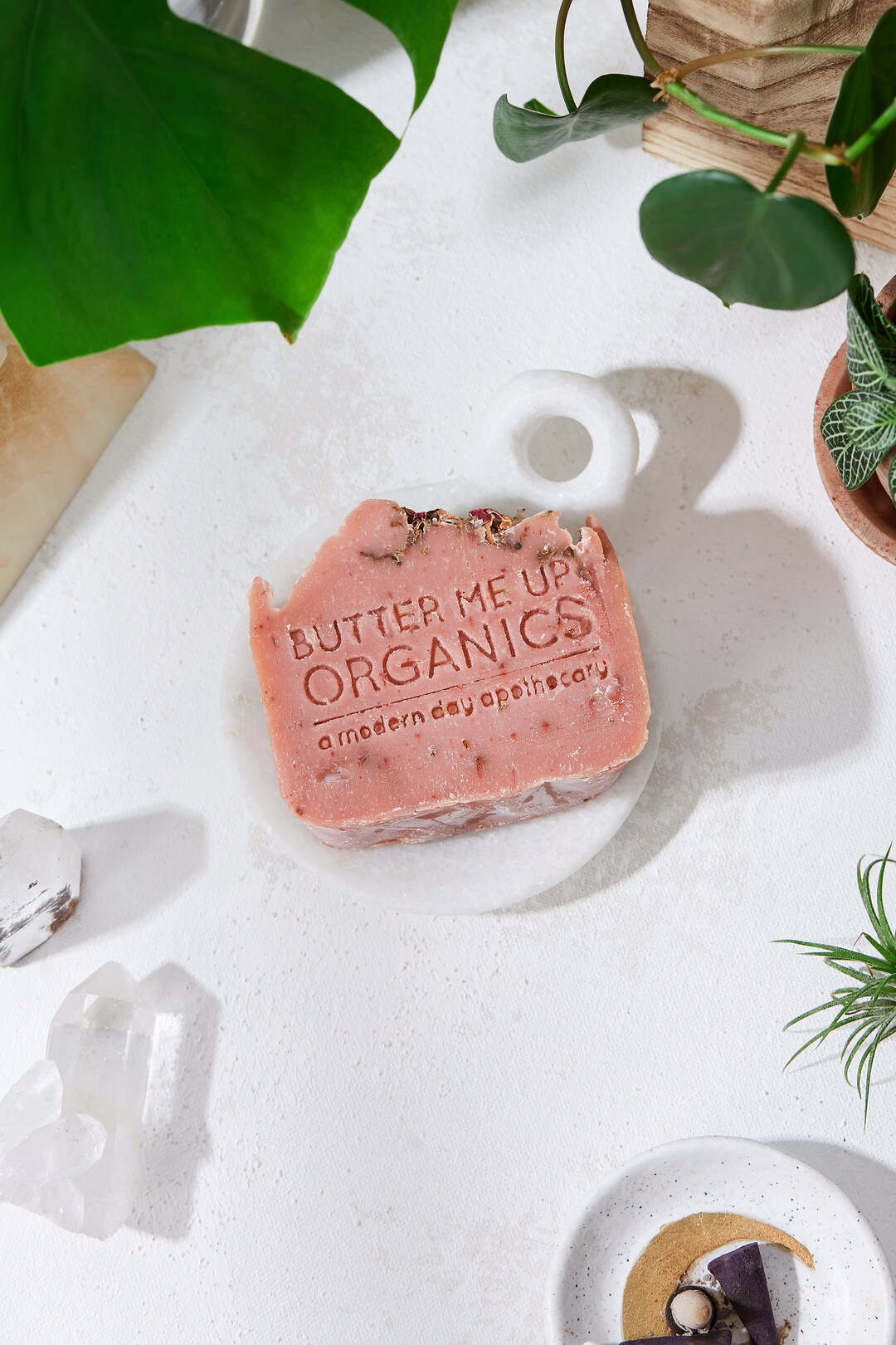 Rose Garden Organic Soap, Rose Absolute & Pink Clay - Etsy