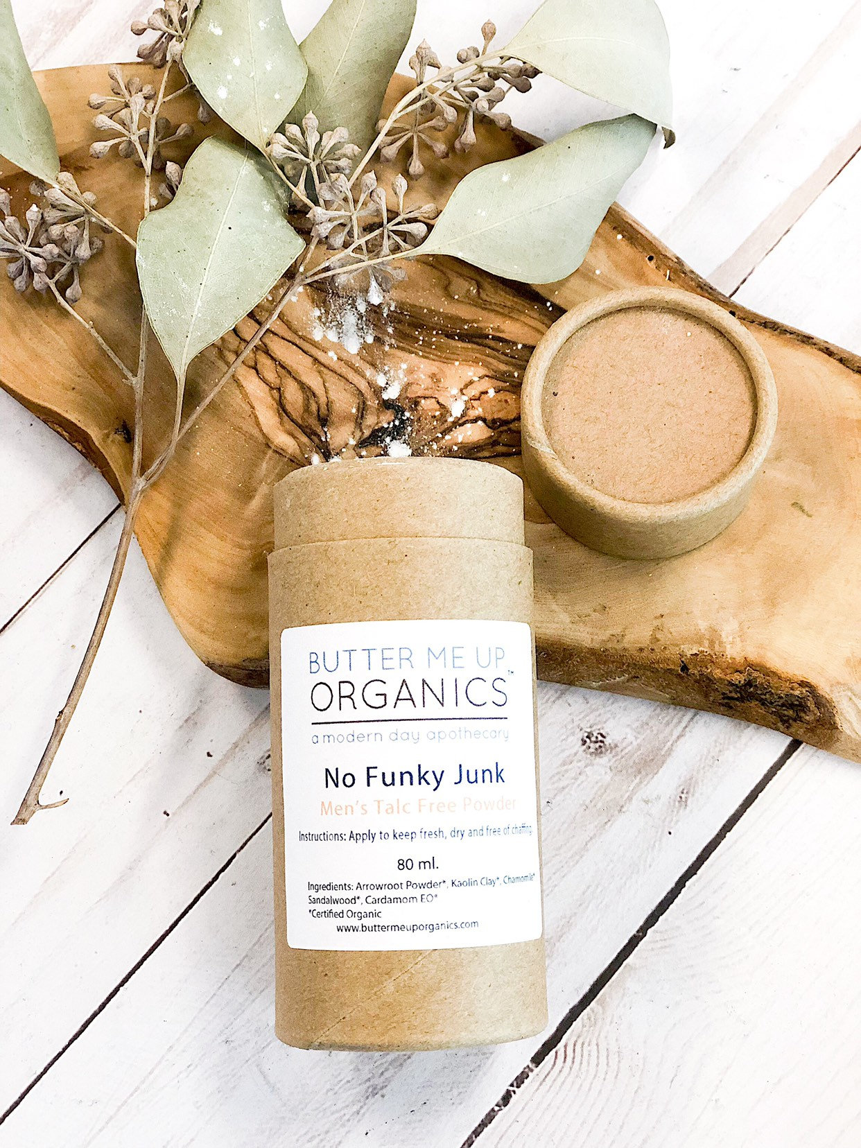 No Funky Junk / Men's Talc Free Powder / Men's - Etsy