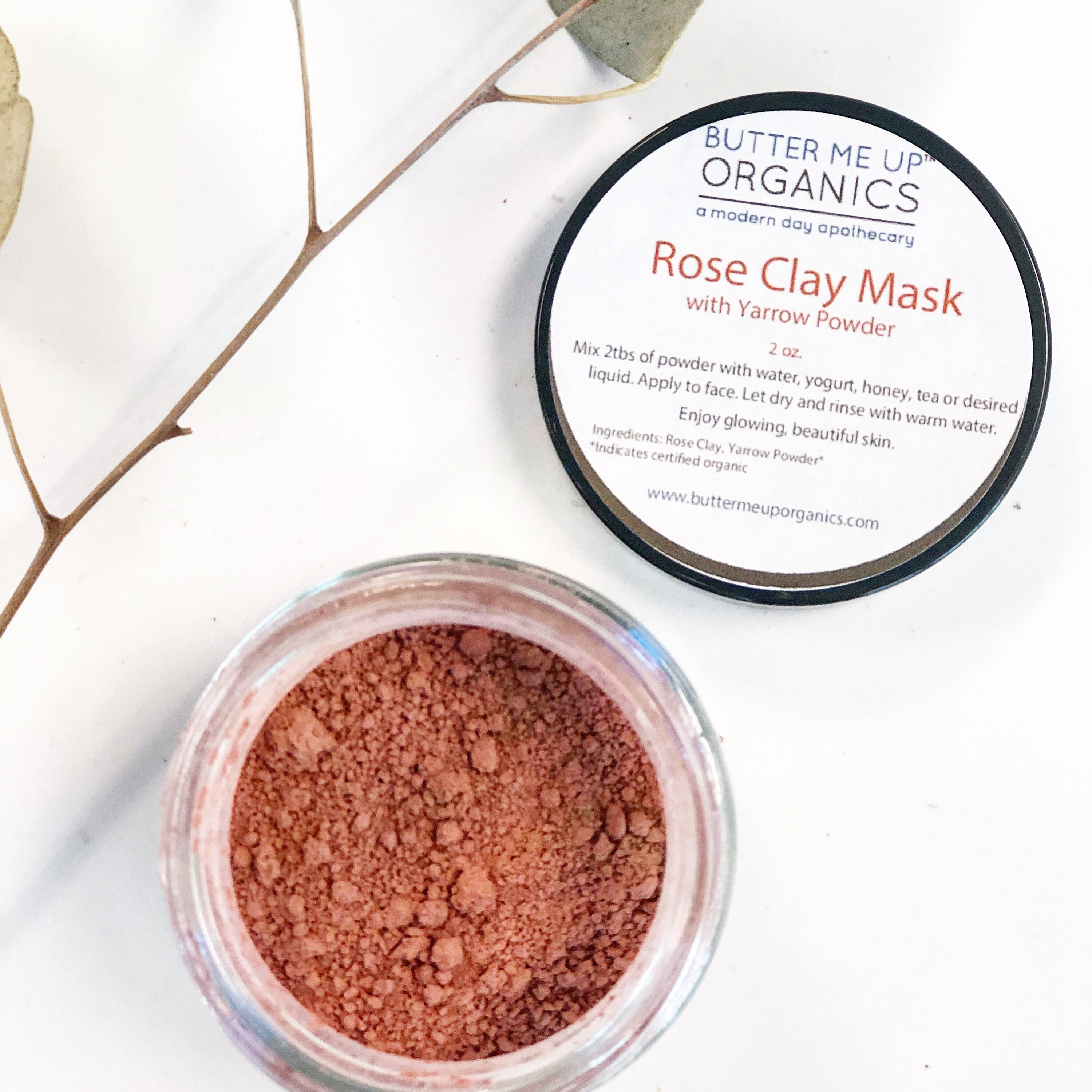 Rose Clay Face Mask - Etsy