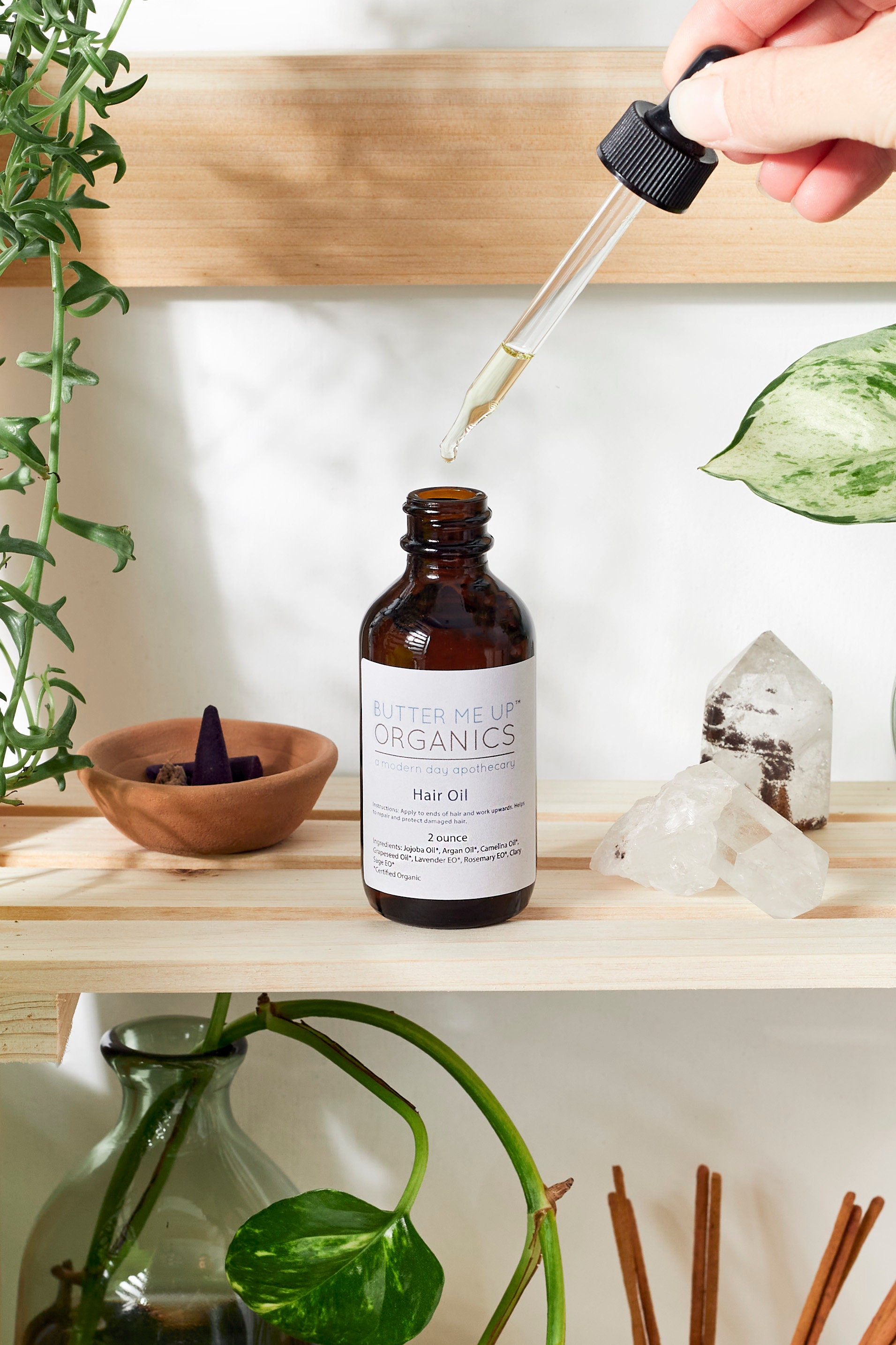 Organic Hair Oil / Repair Healthy Hair / Split Ends / Hair - Etsy