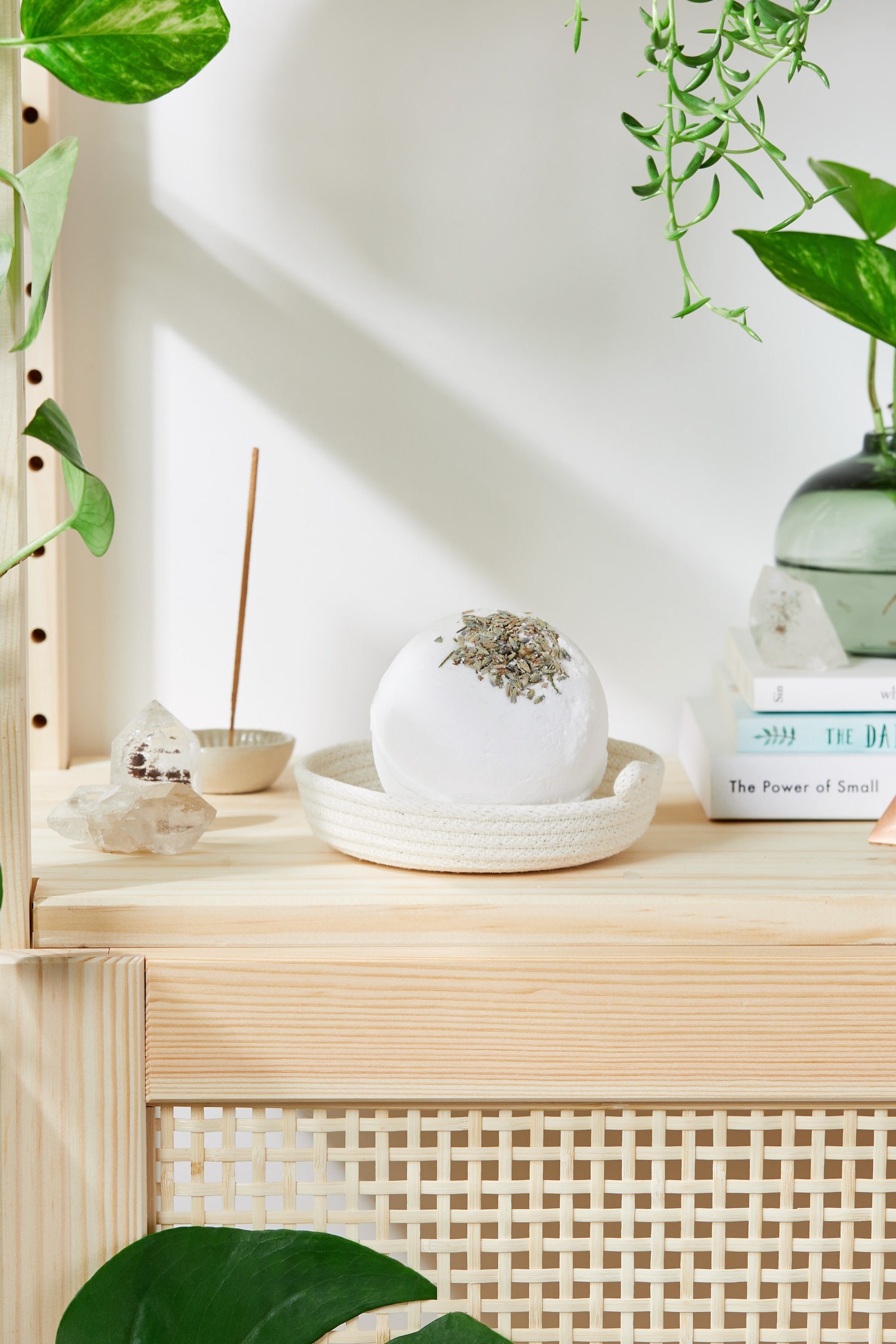 Organic Bath Bomb Calm Bomb TWO SIZES Lavender and Chamomile - Etsy