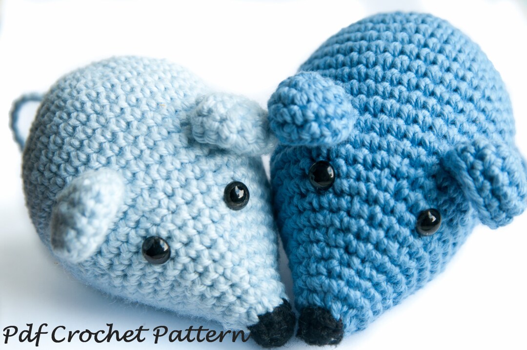 Amigurumi Toy Pattern,crochet Mouse , PDF ENG E-book, Rattle Stuffed ...