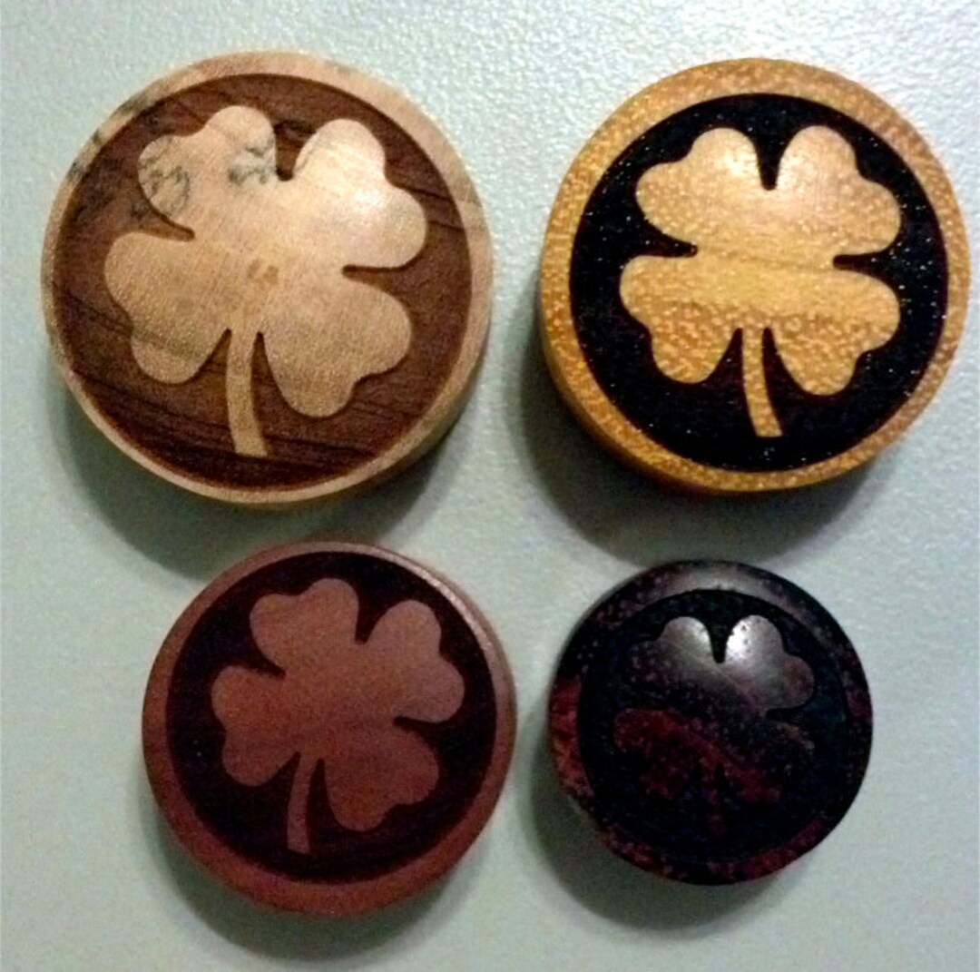 Custom Handmade Organic "four Leaf Clover" Design Plugs - You Choose ...