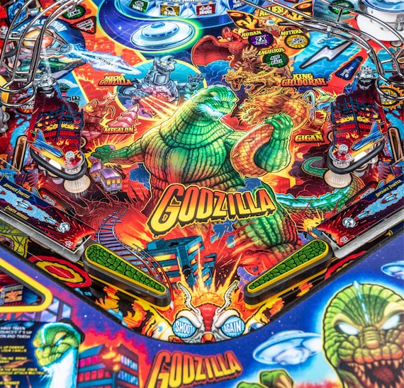 Reptile Scales Flipper Bat Mods for Godzilla Pinball Machine - Etsy