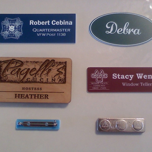 Personalized Name Badge Ribbons - Etsy