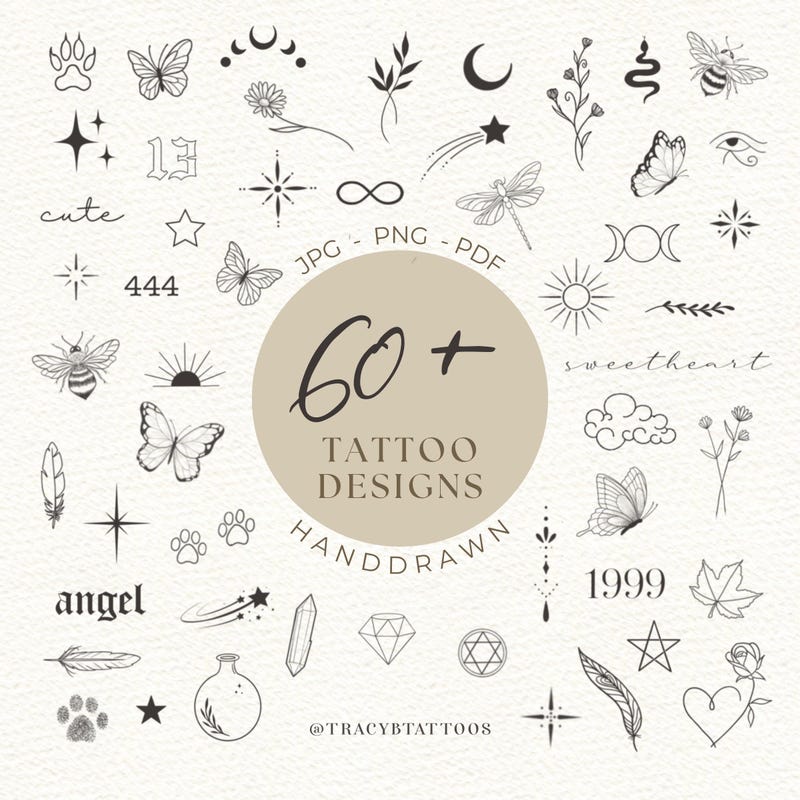 Small Tattoo - Etsy